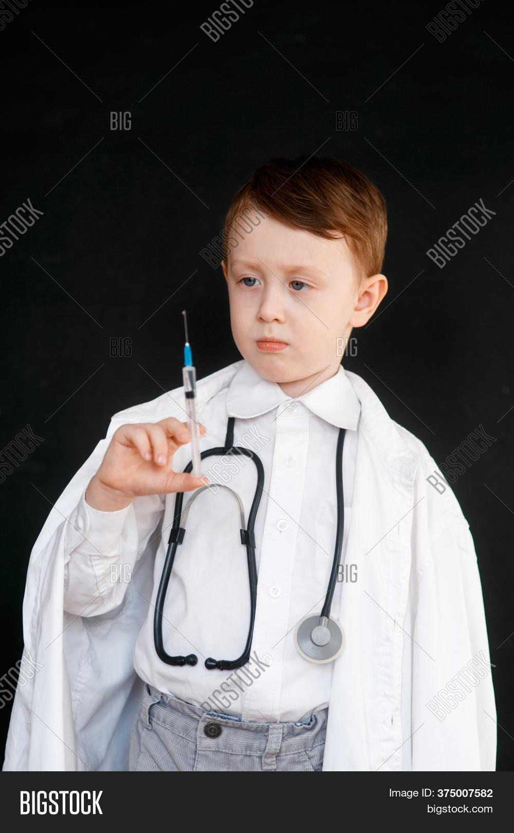 Child Role Doctor. Boy Image & Photo (Free Trial) | Bigstock
