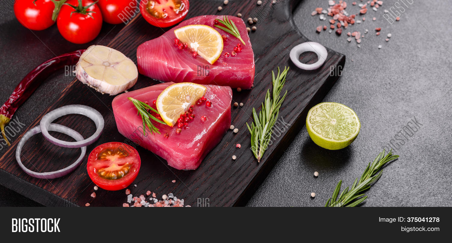 Fresh Tuna Fillet Image & Photo (Free Trial) | Bigstock