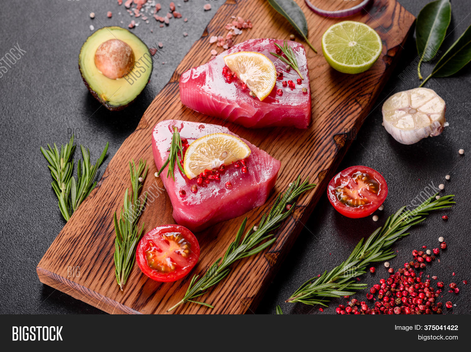 Fresh Tuna Fillet Image & Photo (Free Trial) | Bigstock