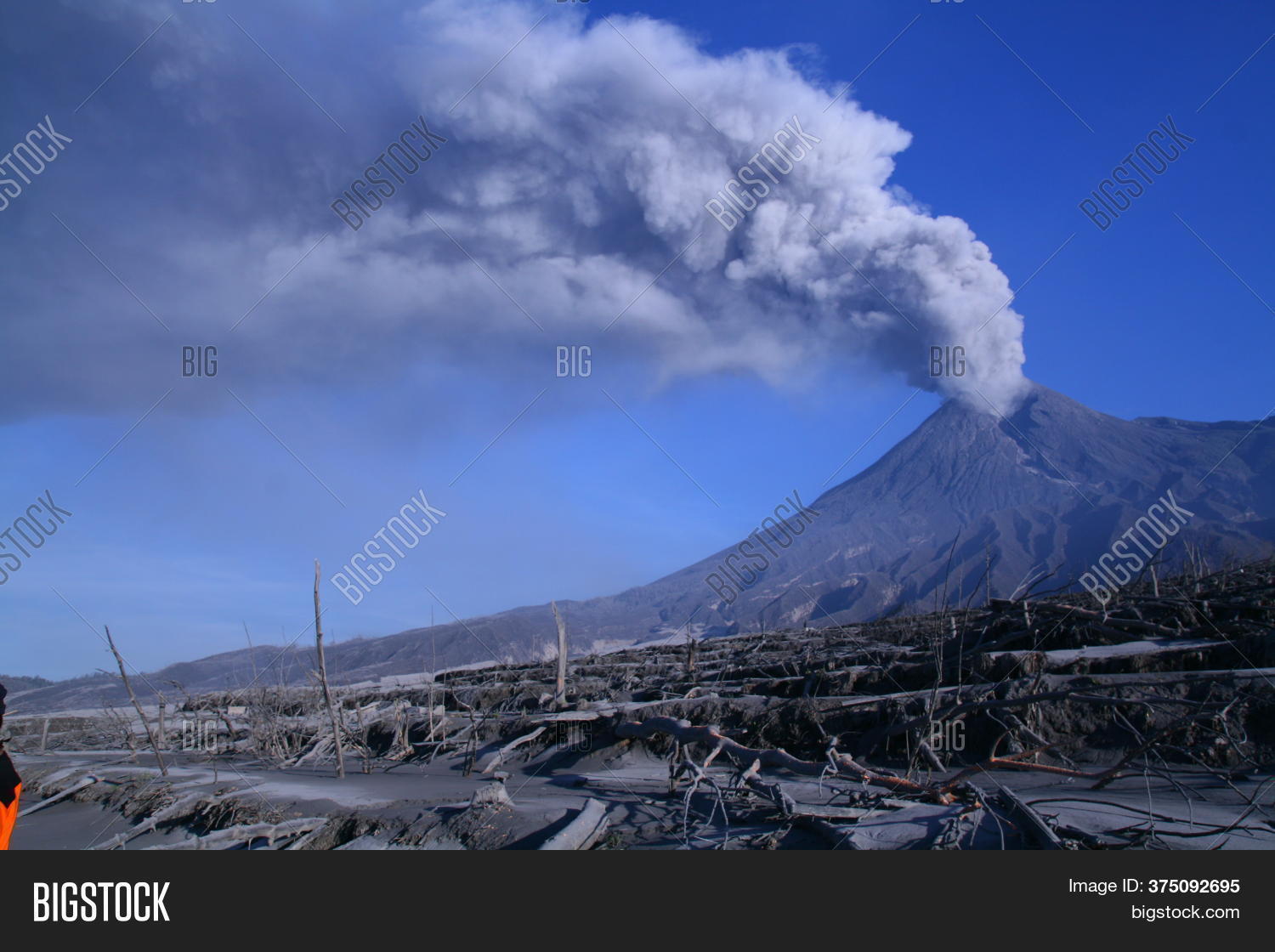 Eruption Mount Merapi Image & Photo (Free Trial) | Bigstock
