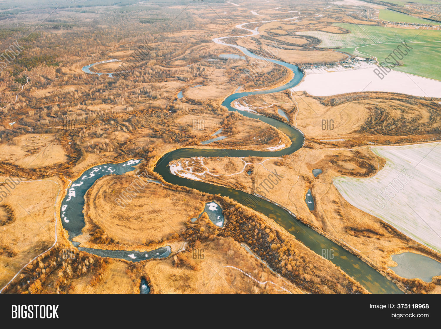 Belarus. Aerial View Image & Photo (Free Trial) | Bigstock