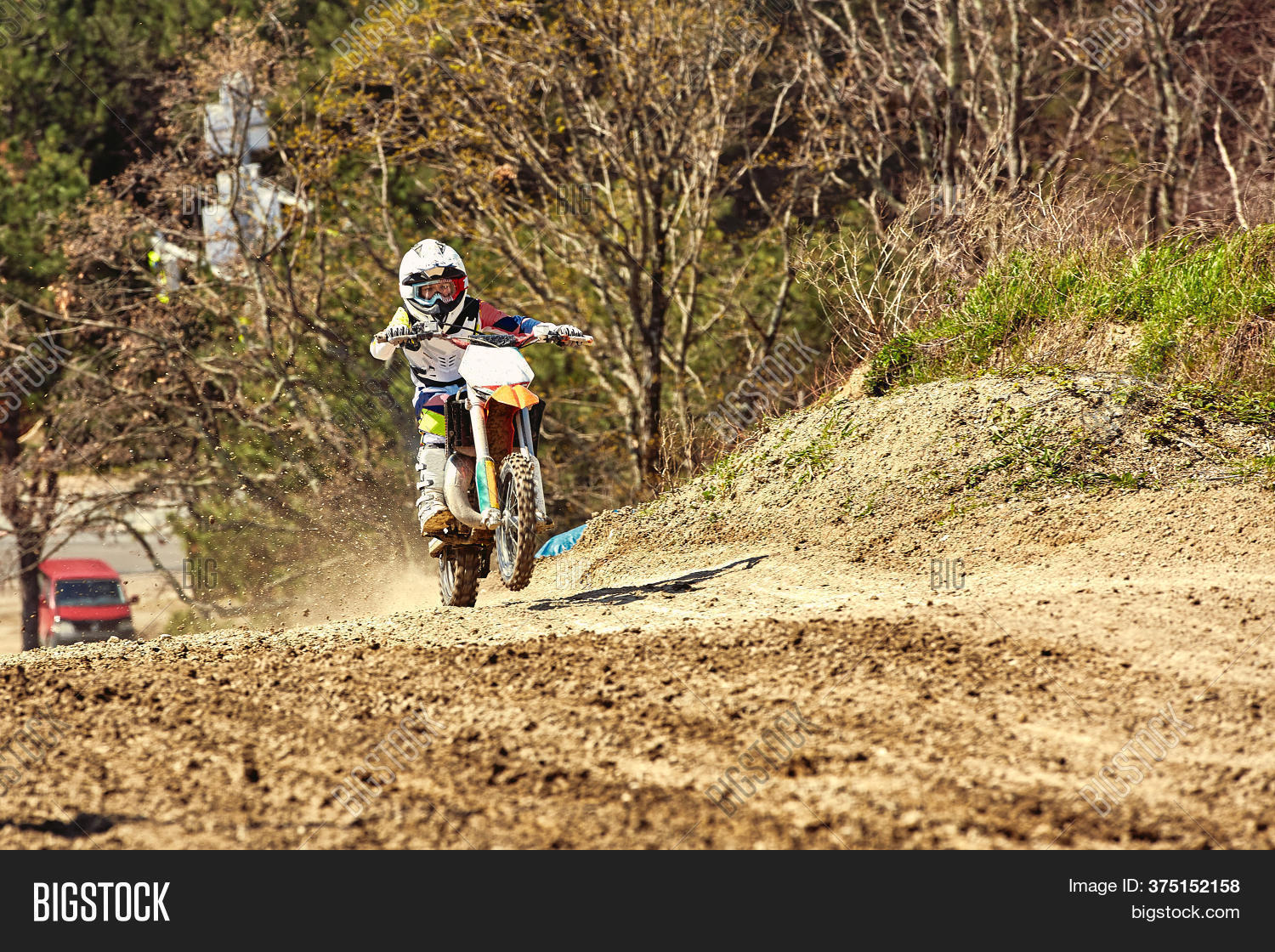 Motocross Driver Image & Photo (Free Trial) | Bigstock