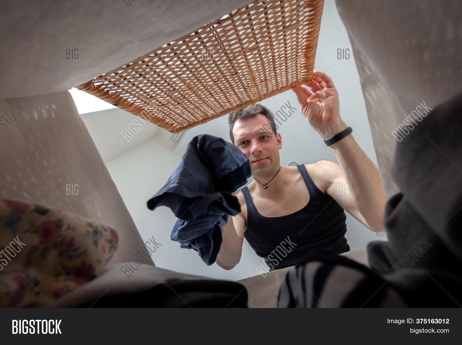 Untidy Man Pulls Out Image & Photo (Free Trial) | Bigstock