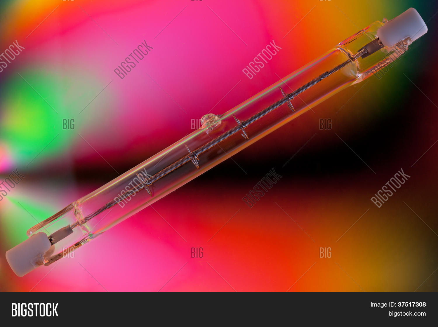 Halogen Light Tube Image & Photo (Free Trial) | Bigstock