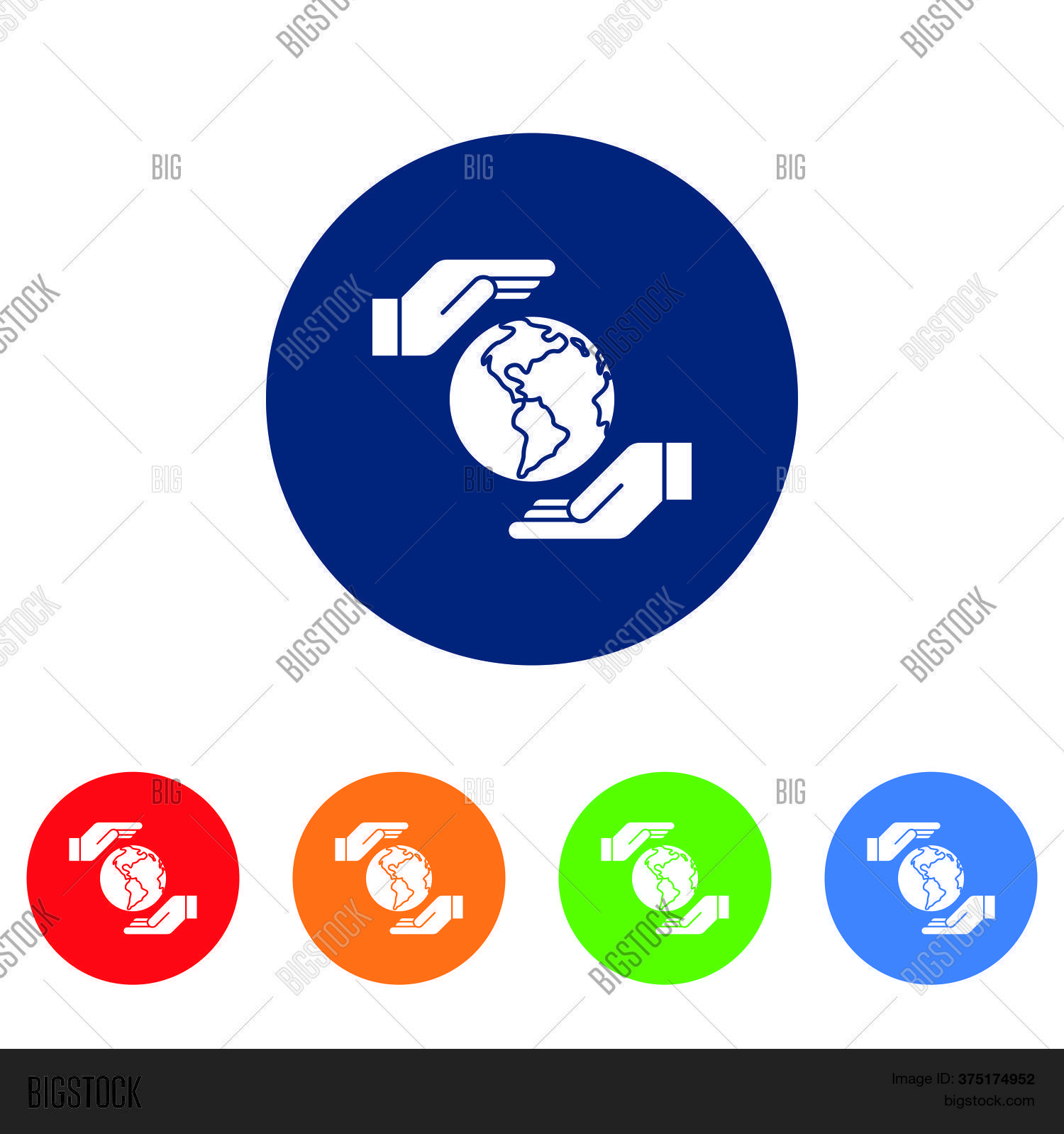 Hands Lifting World Vector & Photo (Free Trial) | Bigstock