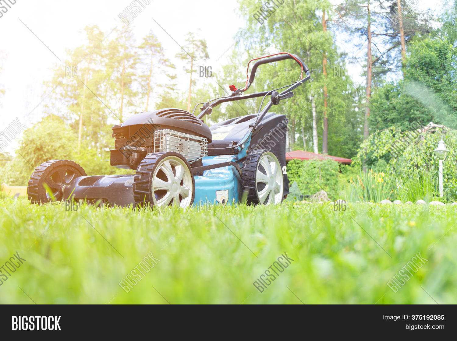 Mowing Lawns. Lawn Image & Photo (Free Trial) | Bigstock