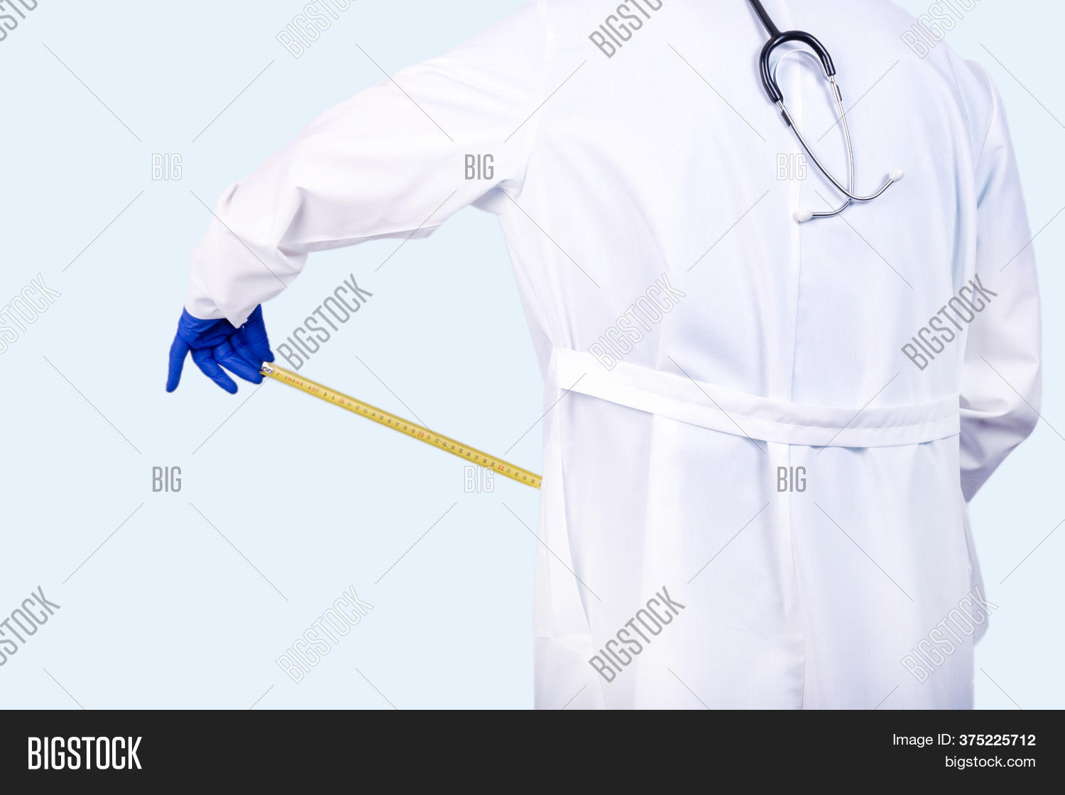 Doctor Measures Size Image & Photo (Free Trial) | Bigstock
