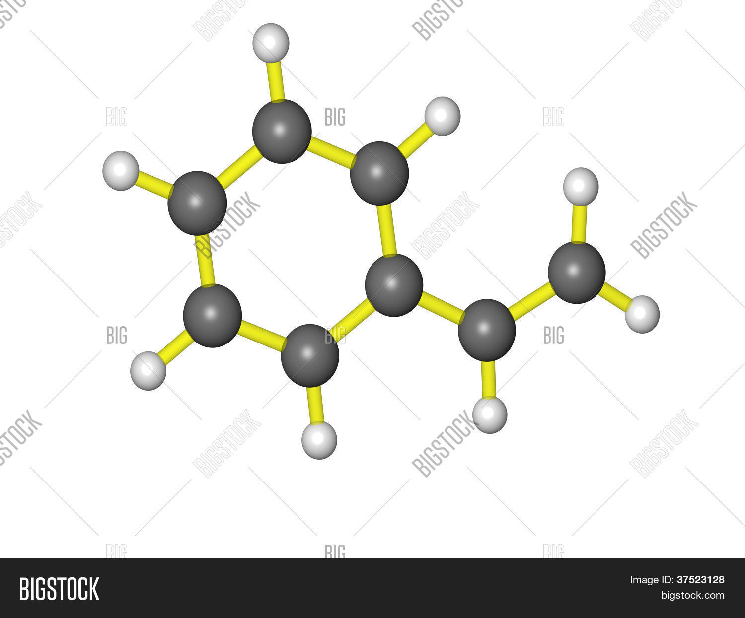 Styrene Molecule Image & Photo (Free Trial) | Bigstock