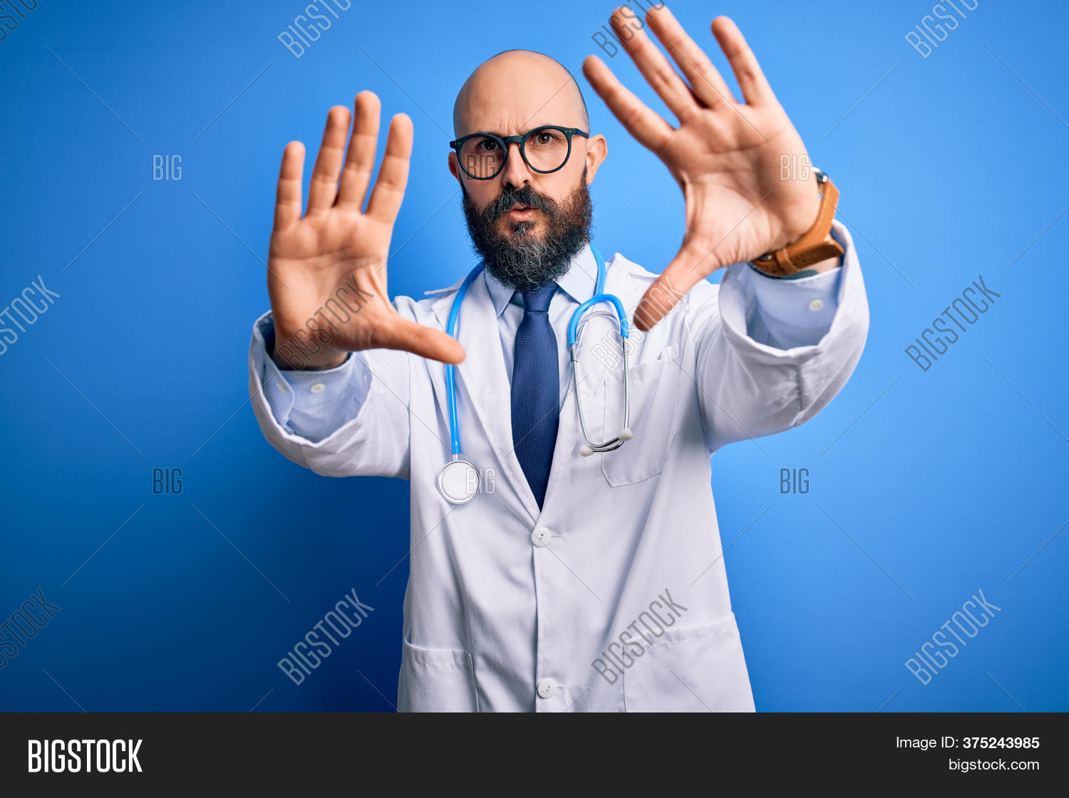 Handsome Bald Doctor Image & Photo (Free Trial) | Bigstock