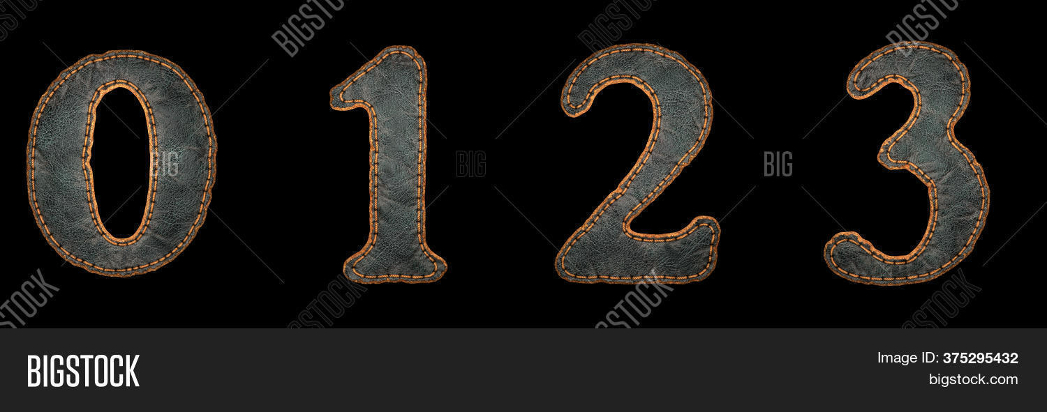Set Numbers 0, 1, 2, 3 Image & Photo (Free Trial) | Bigstock