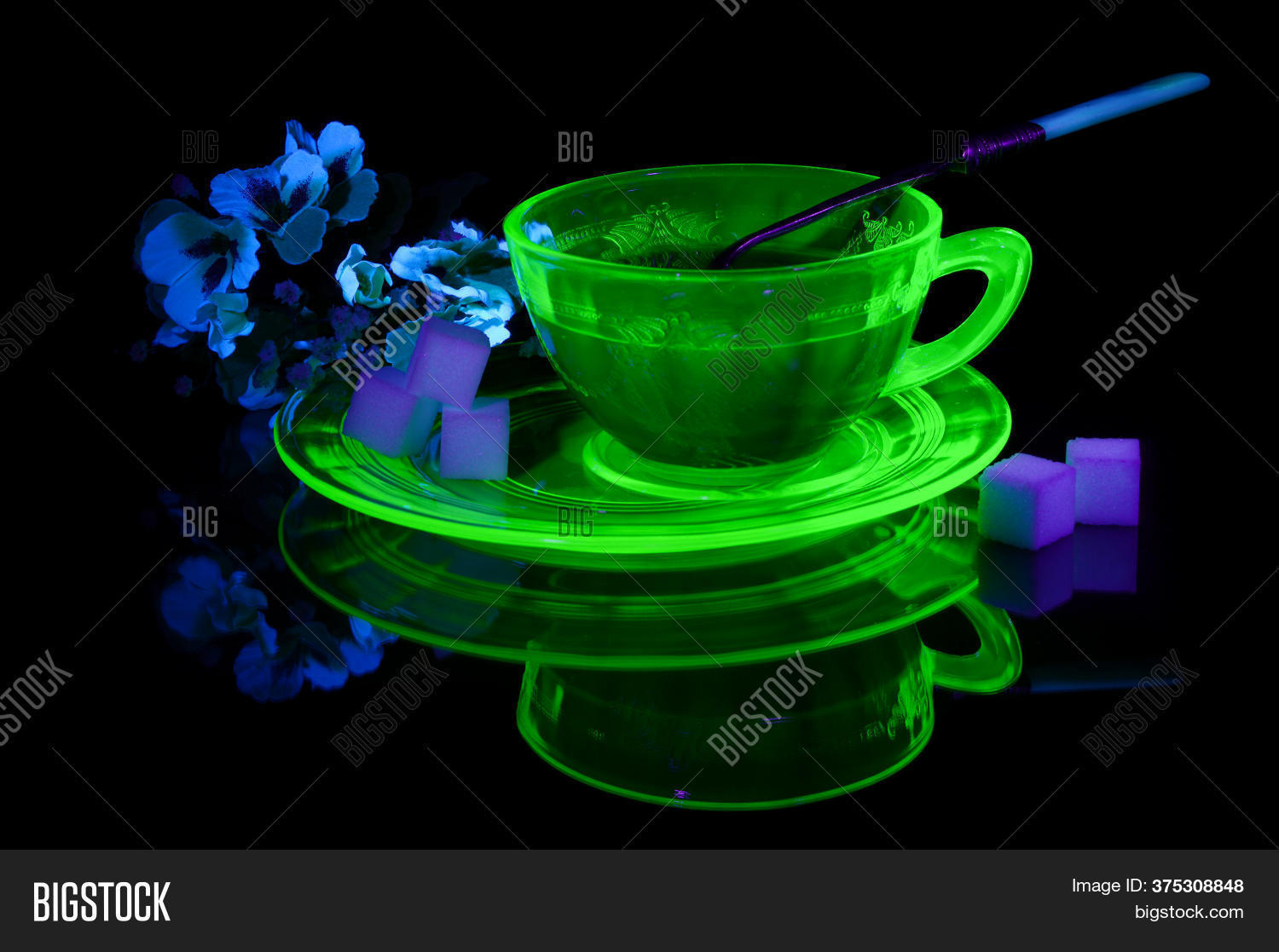 Glowing Uranium Glass Image & Photo (Free Trial) | Bigstock