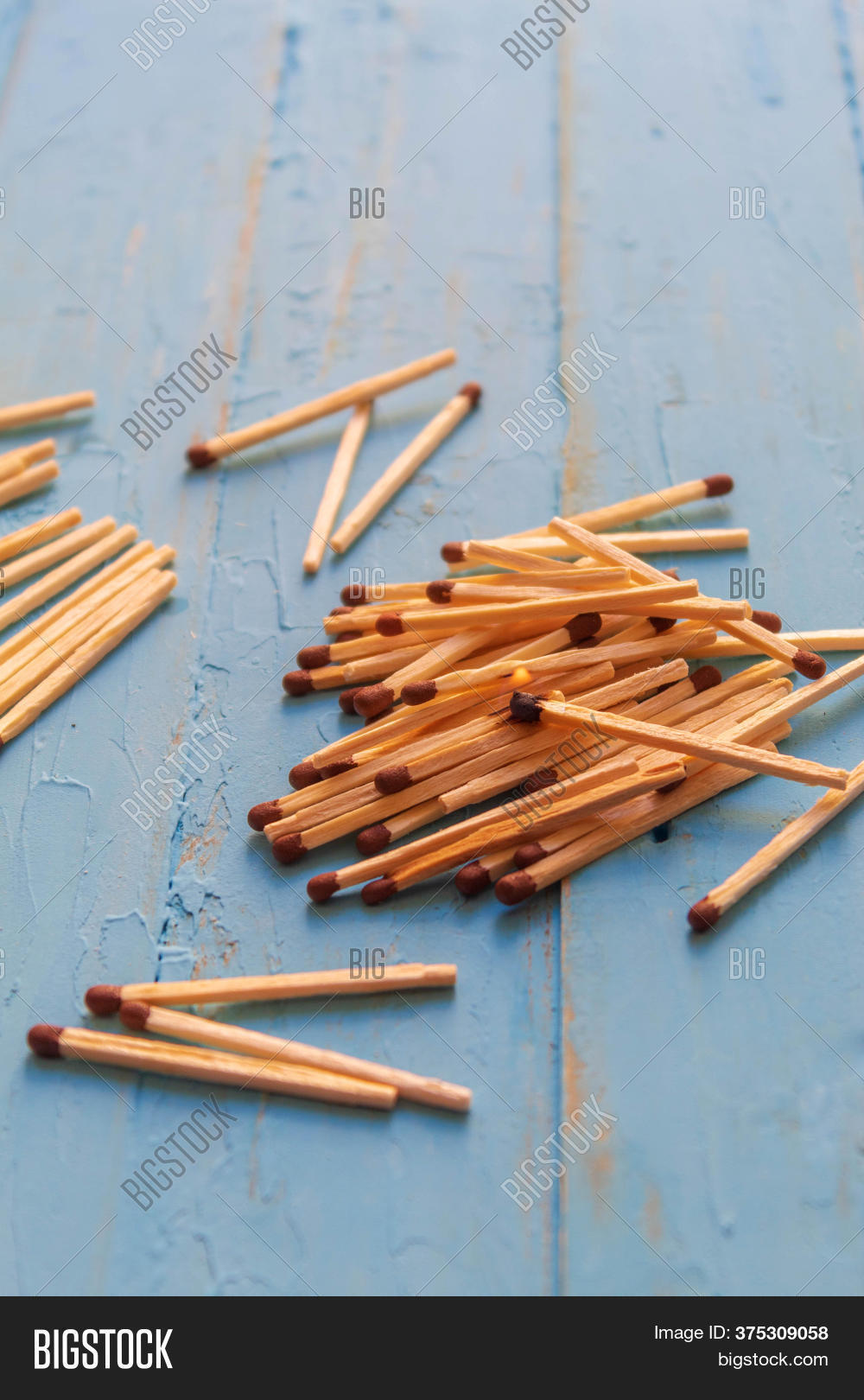 Wooden Matches Lying Image & Photo (Free Trial) | Bigstock