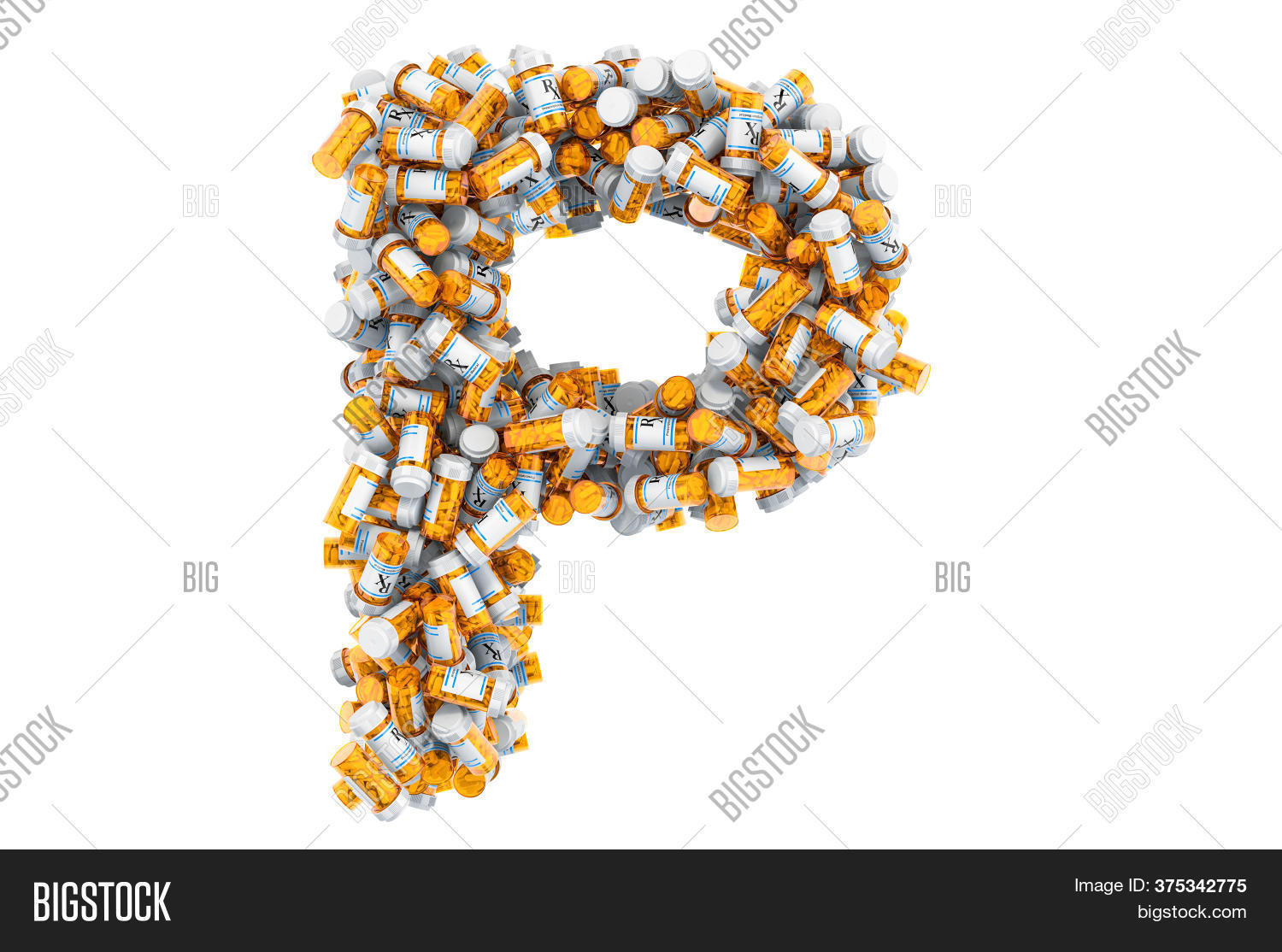 Letter P Medical Image & Photo (Free Trial) | Bigstock