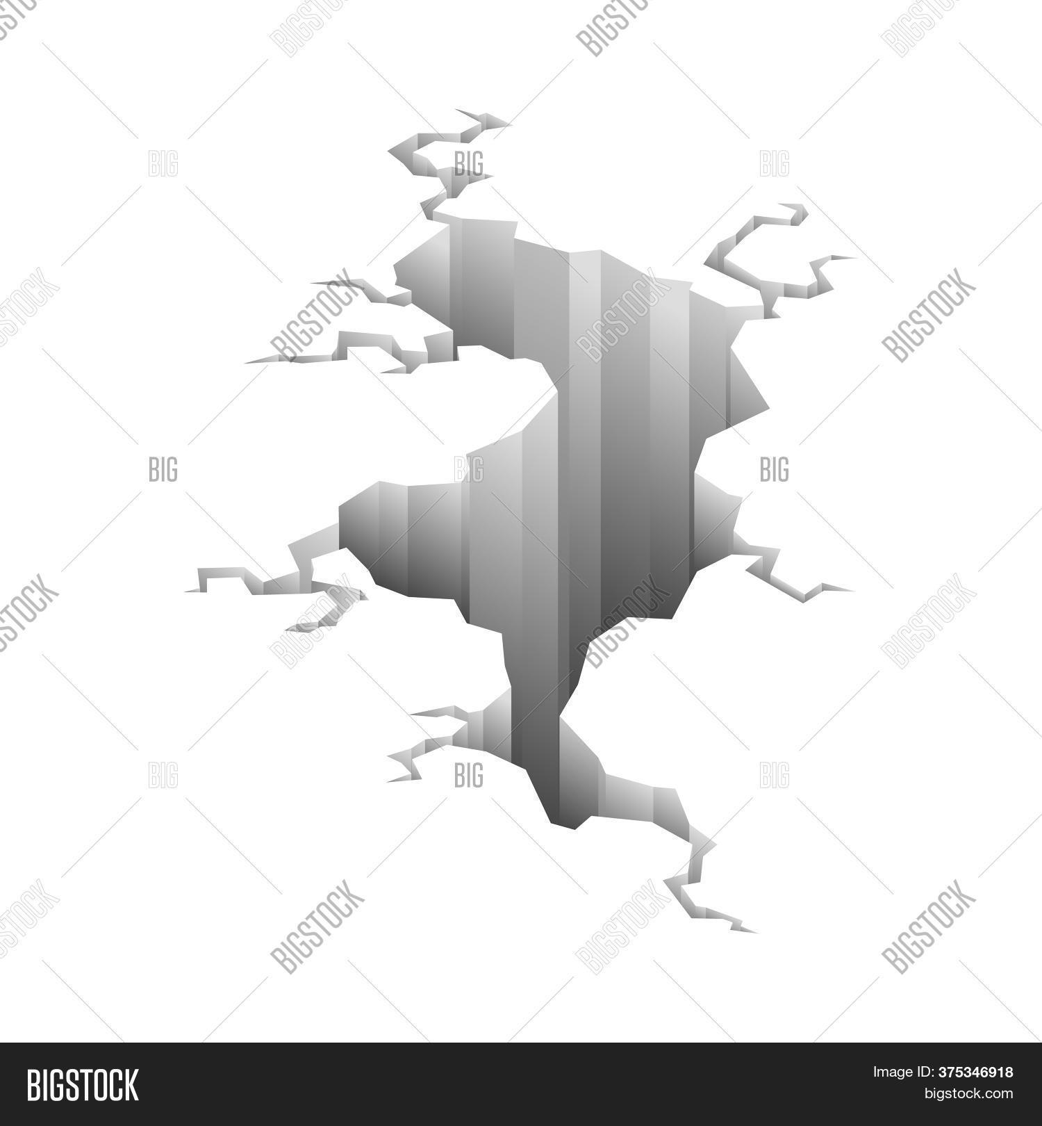 Earthquake Cracks. Image & Photo (Free Trial) | Bigstock