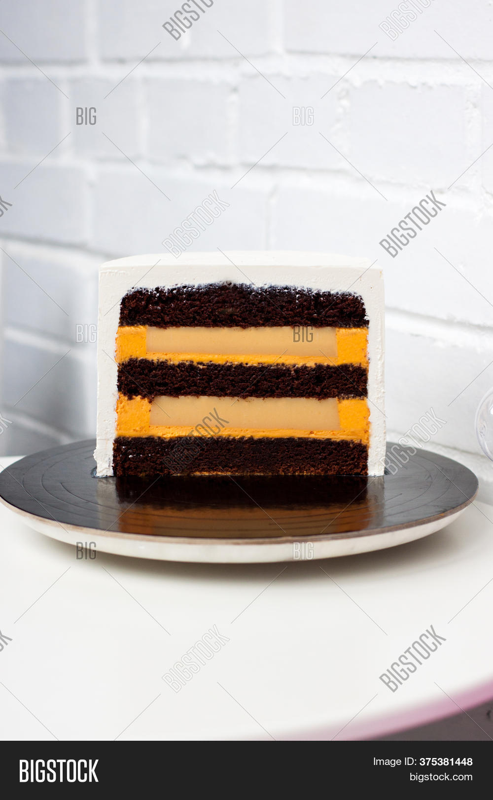 Slice Layered Cake Image & Photo (Free Trial) | Bigstock