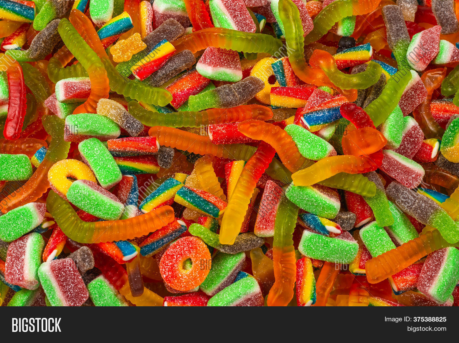 Assorted Tasty Gummy Image & Photo (Free Trial) | Bigstock