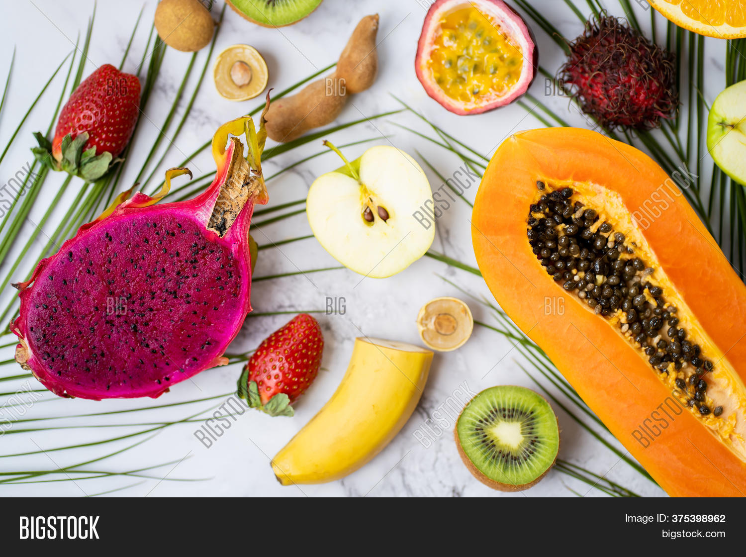 Sliced Exotic Fresh Image & Photo (Free Trial) | Bigstock