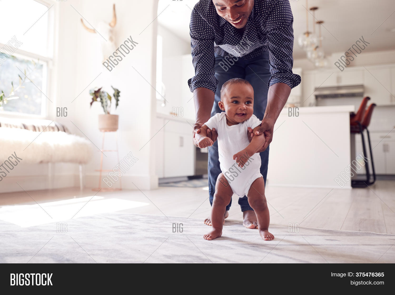 Father Encouraging Image & Photo (Free Trial) | Bigstock
