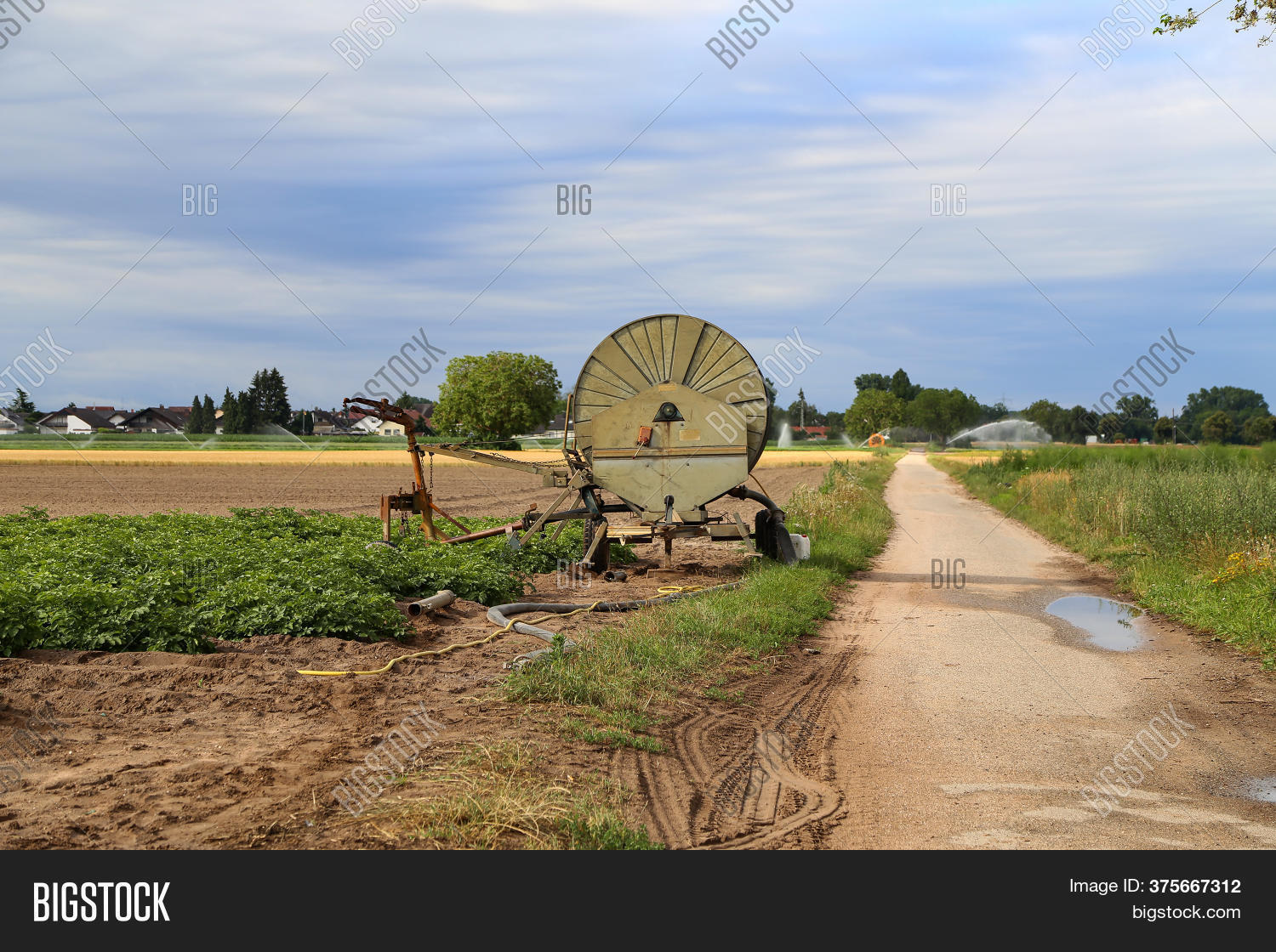 Irrigation Farmland Image & Photo (Free Trial) | Bigstock