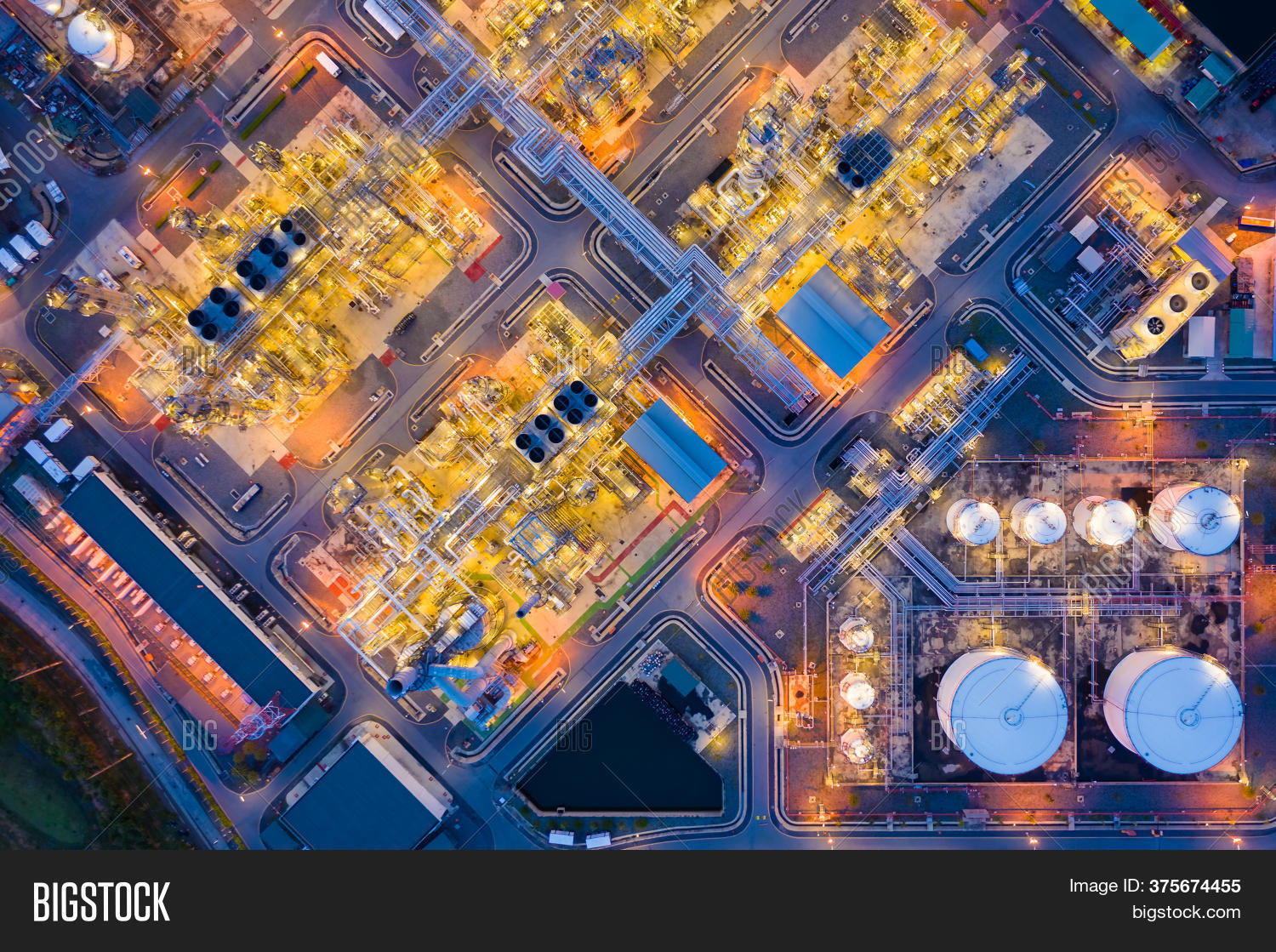 Aerial View Oil Image & Photo (Free Trial) | Bigstock