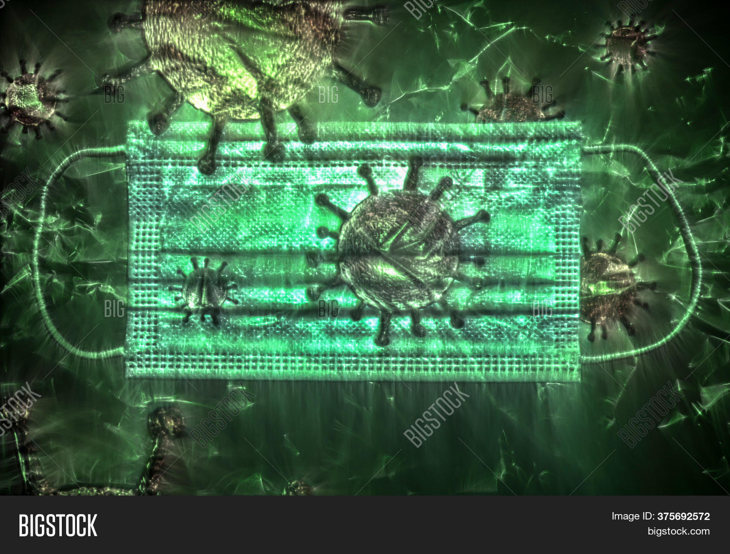 Medical Mask Virus Image & Photo (Free Trial) | Bigstock