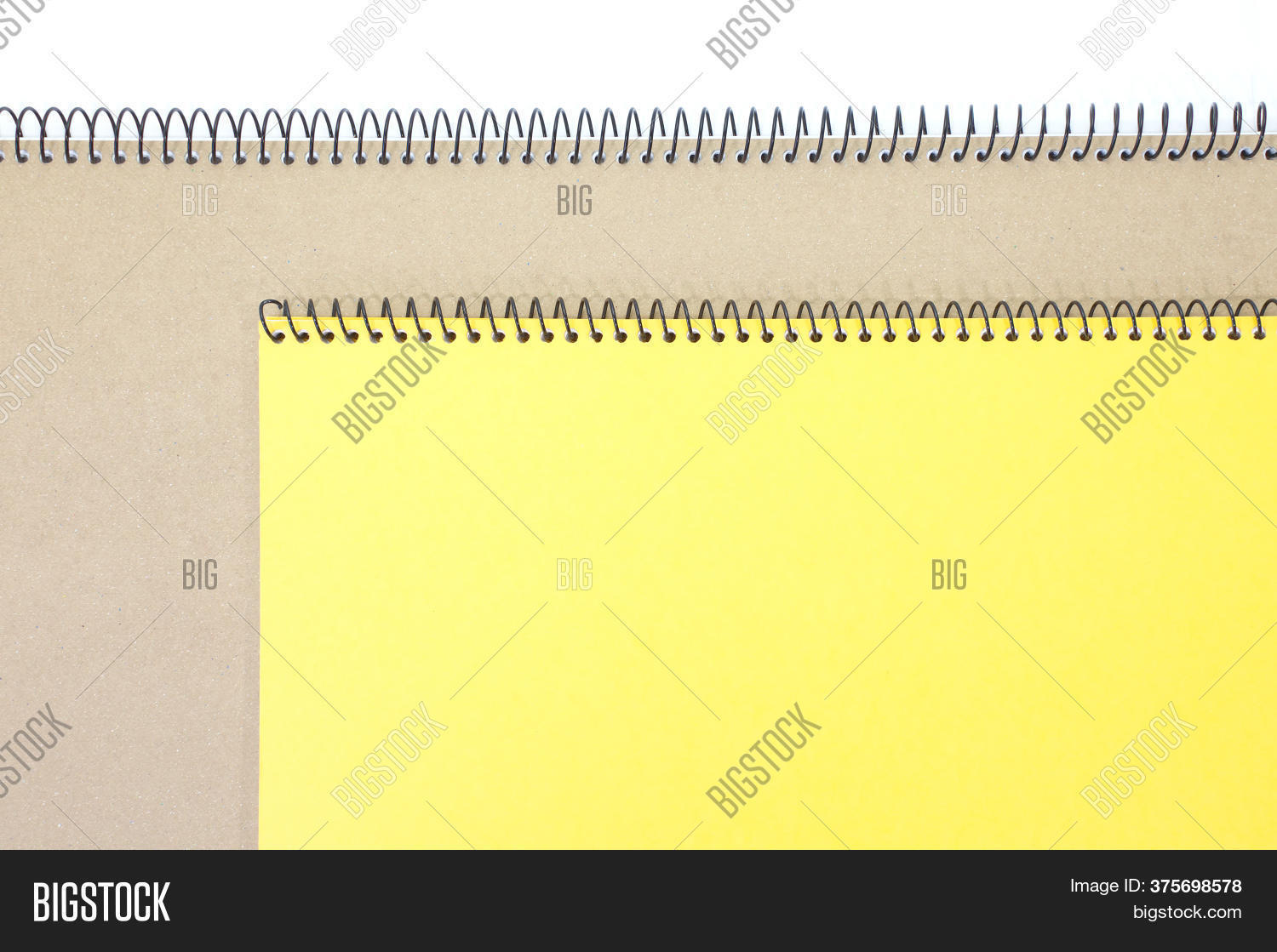Yellow Note Book Cover Image & Photo (Free Trial) | Bigstock
