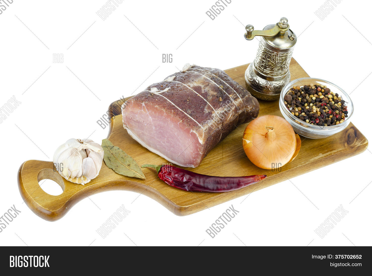 Piece Dried Pork Meat Image & Photo (Free Trial) | Bigstock