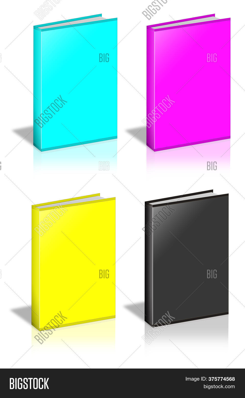 Blank Vertical Book Image & Photo (Free Trial) | Bigstock
