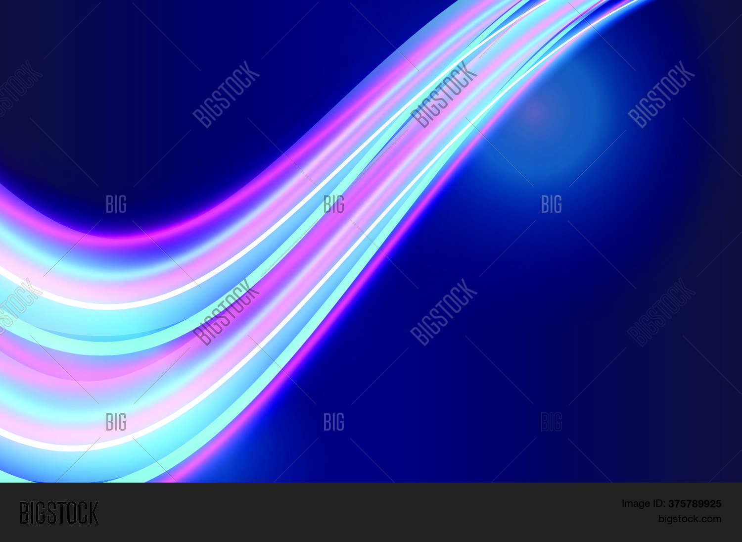 Colorful Light Trails Vector & Photo (Free Trial) | Bigstock