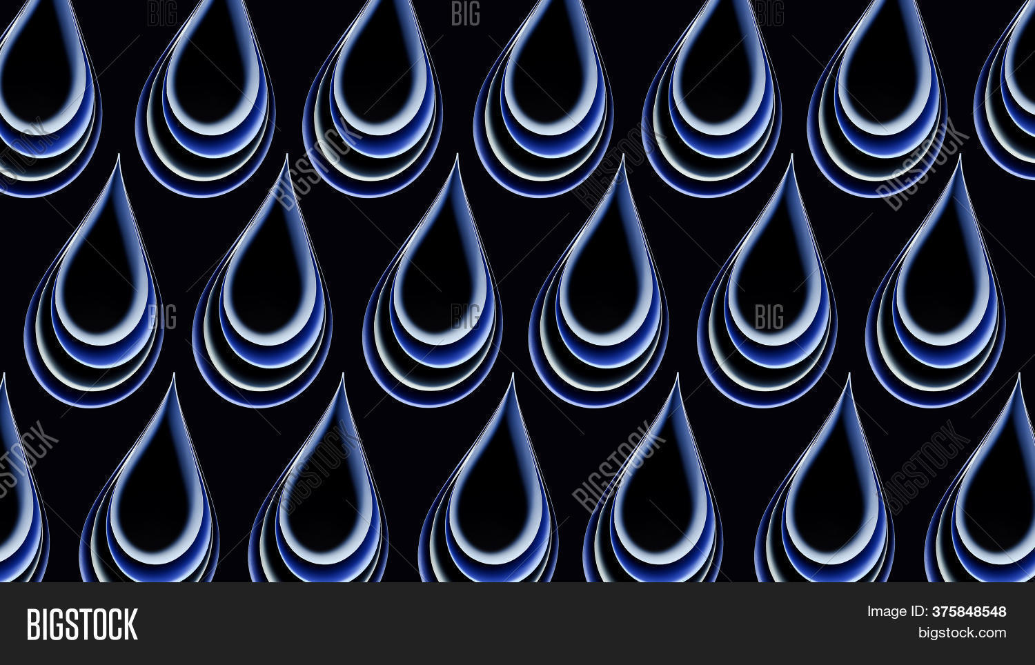 Rain Drops Shape Paper Image & Photo (Free Trial) | Bigstock