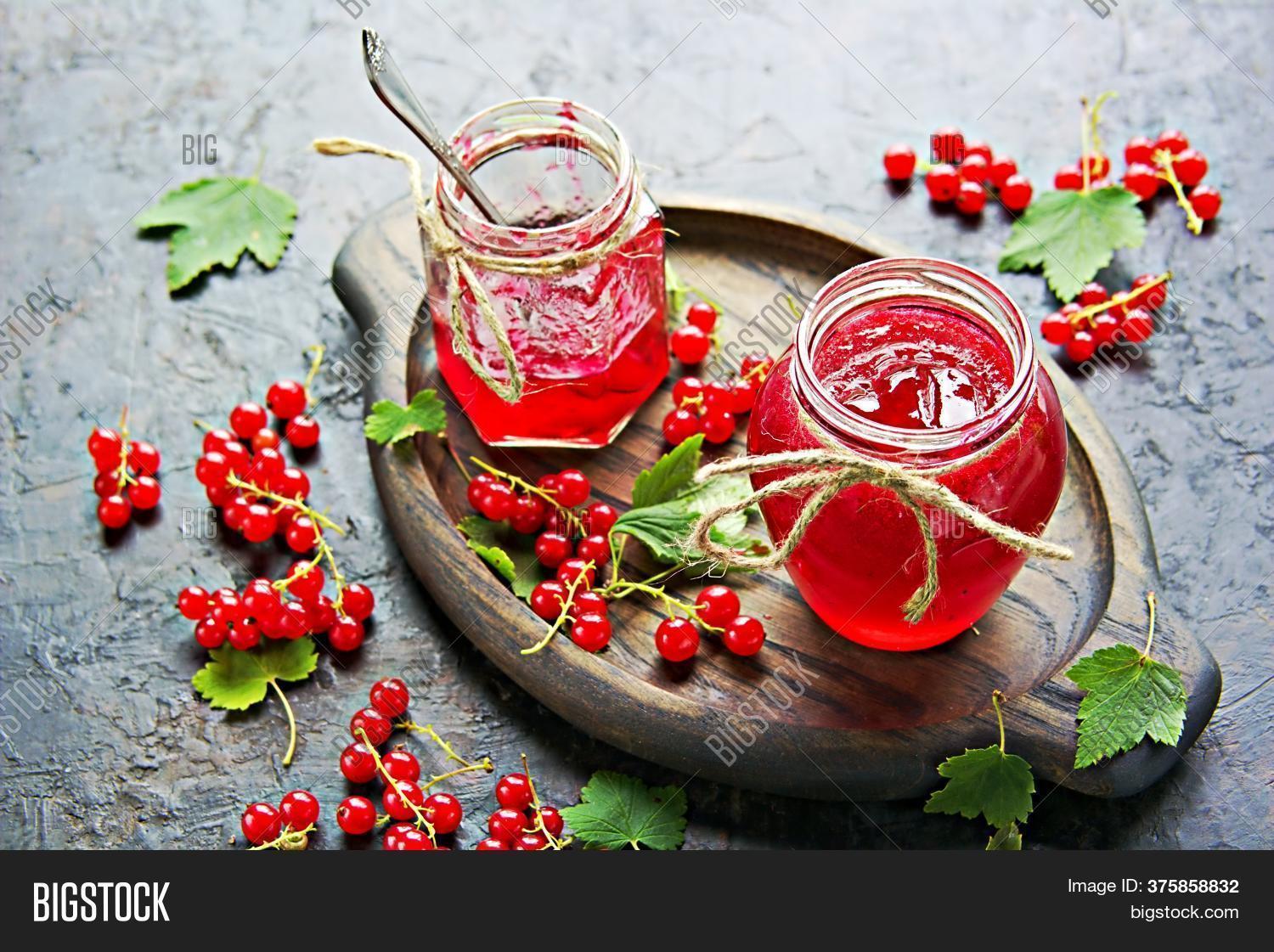 Red Currant Jam Curly Image & Photo (Free Trial) | Bigstock