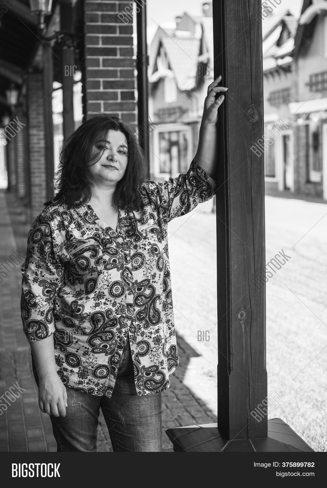 Mature Plus Size Woman Image And Photo Free Trial Bigstock