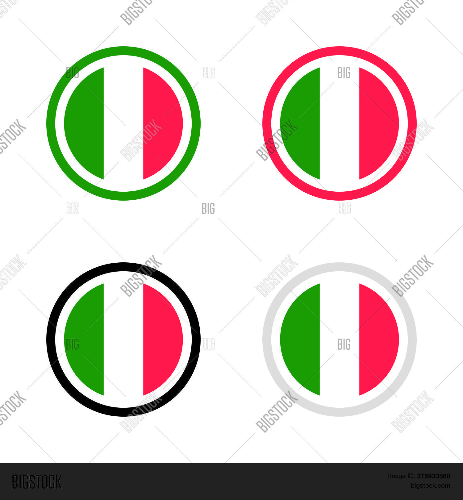 Made Italy Symbol Vector & Photo (Free Trial) | Bigstock