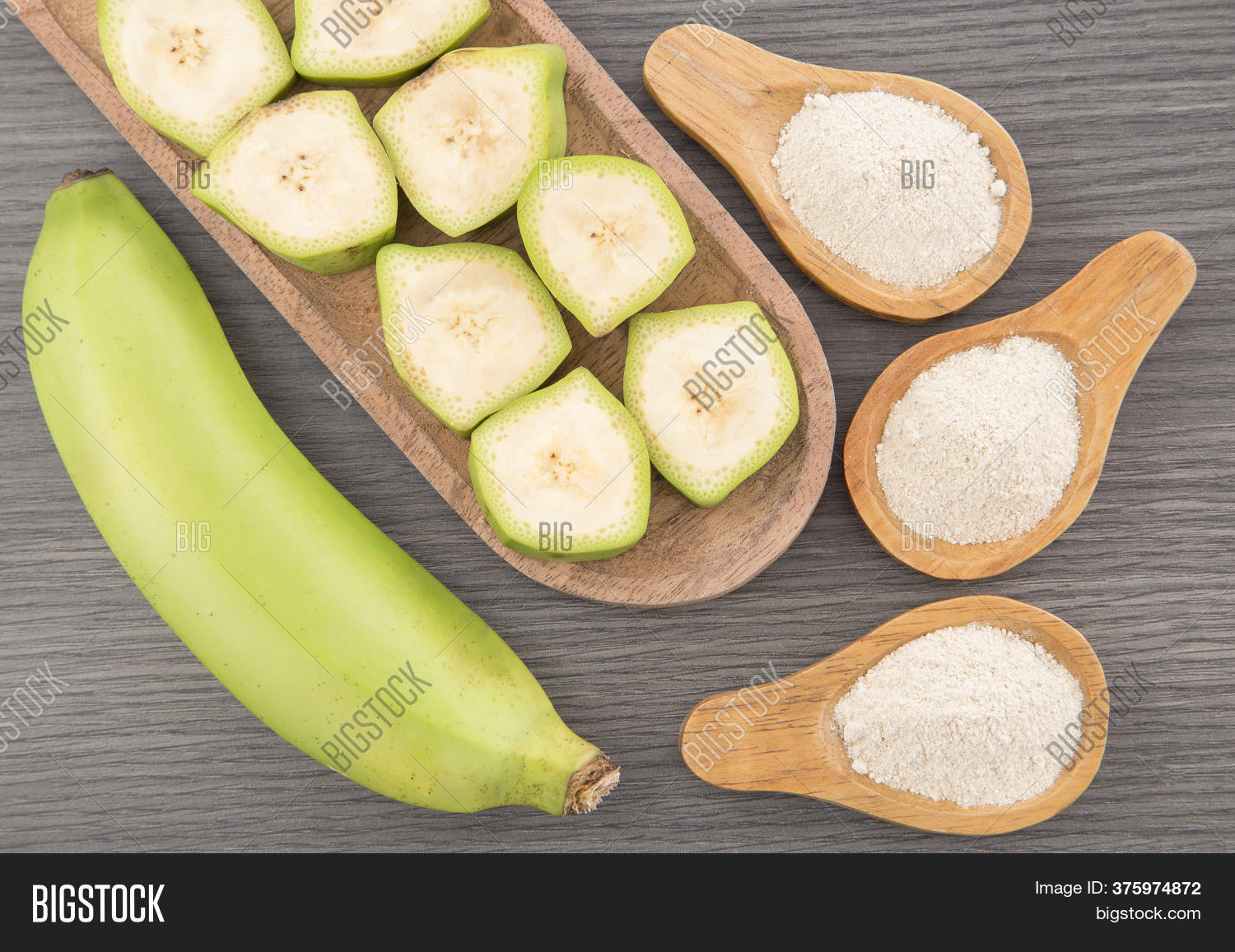 Green Plantain Flour Image & Photo (Free Trial) | Bigstock