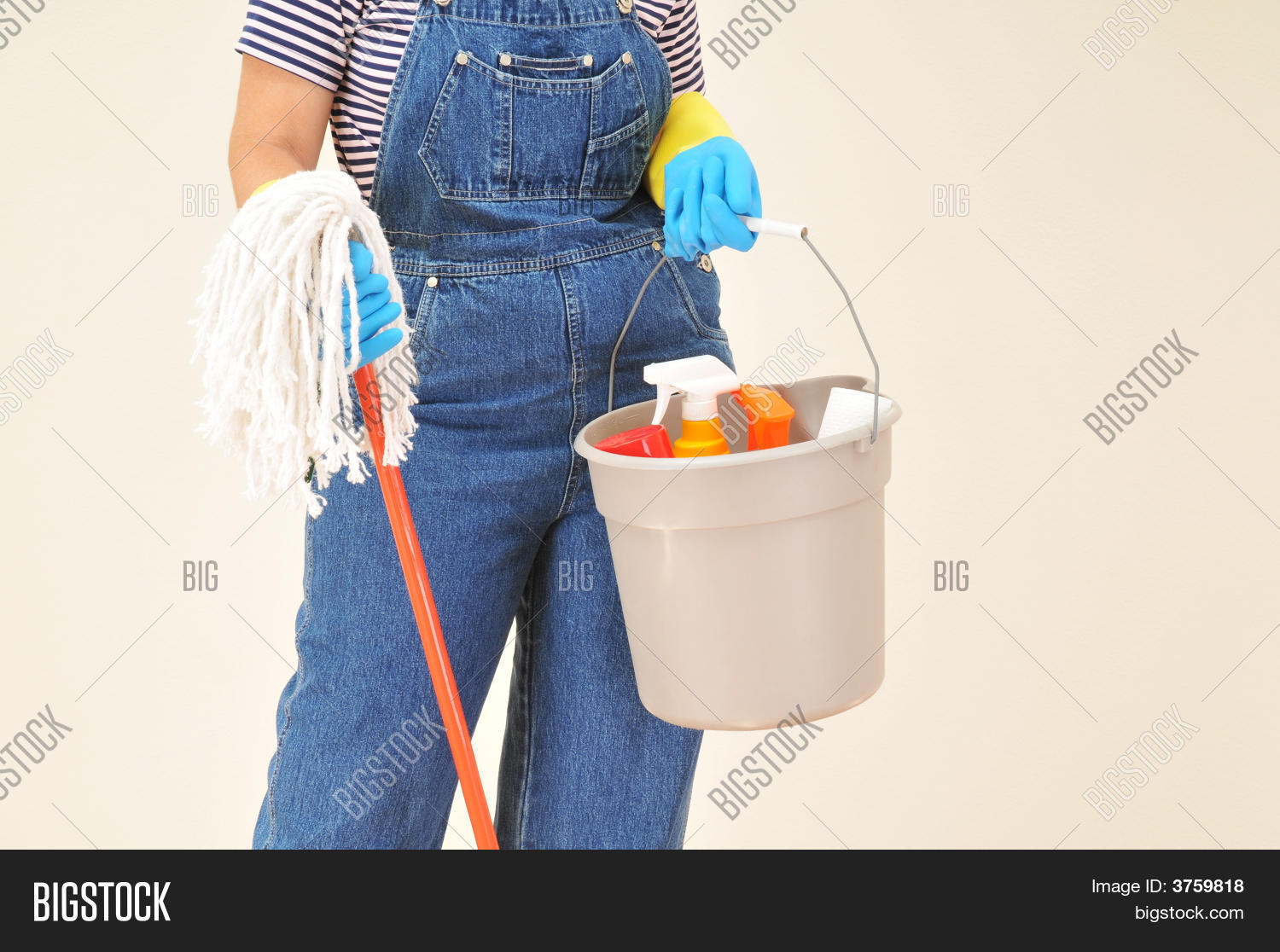 Woman Overalls Image & Photo (Free Trial) | Bigstock