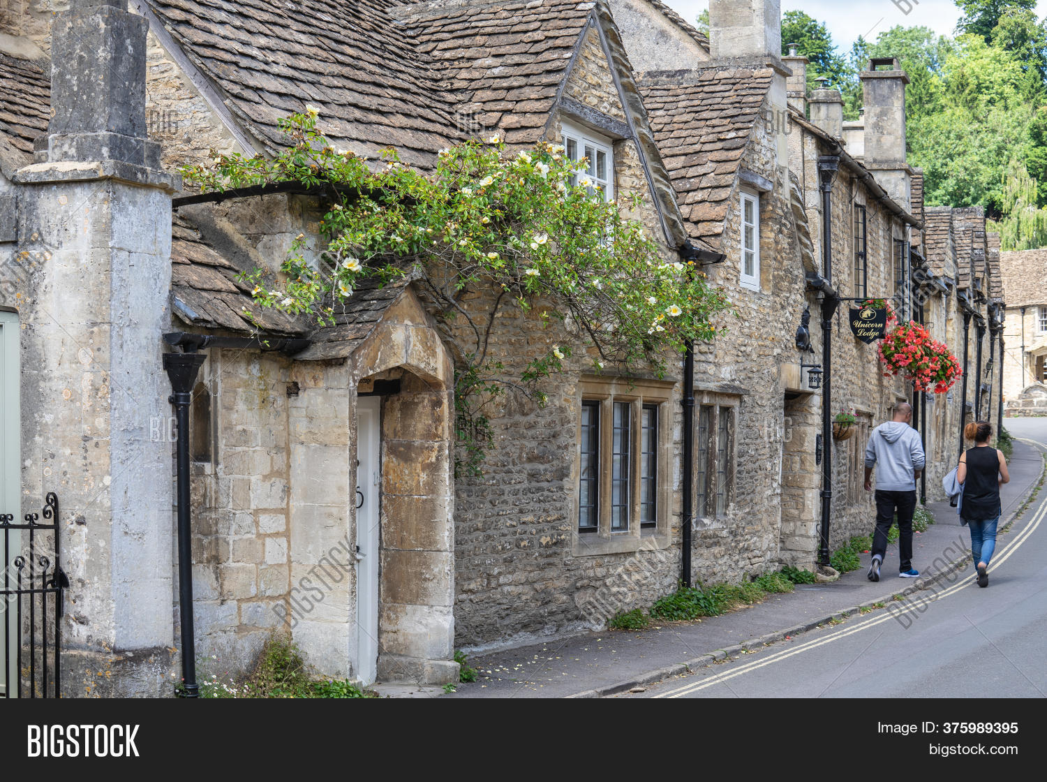 Castle Combe Village Image & Photo (Free Trial) | Bigstock