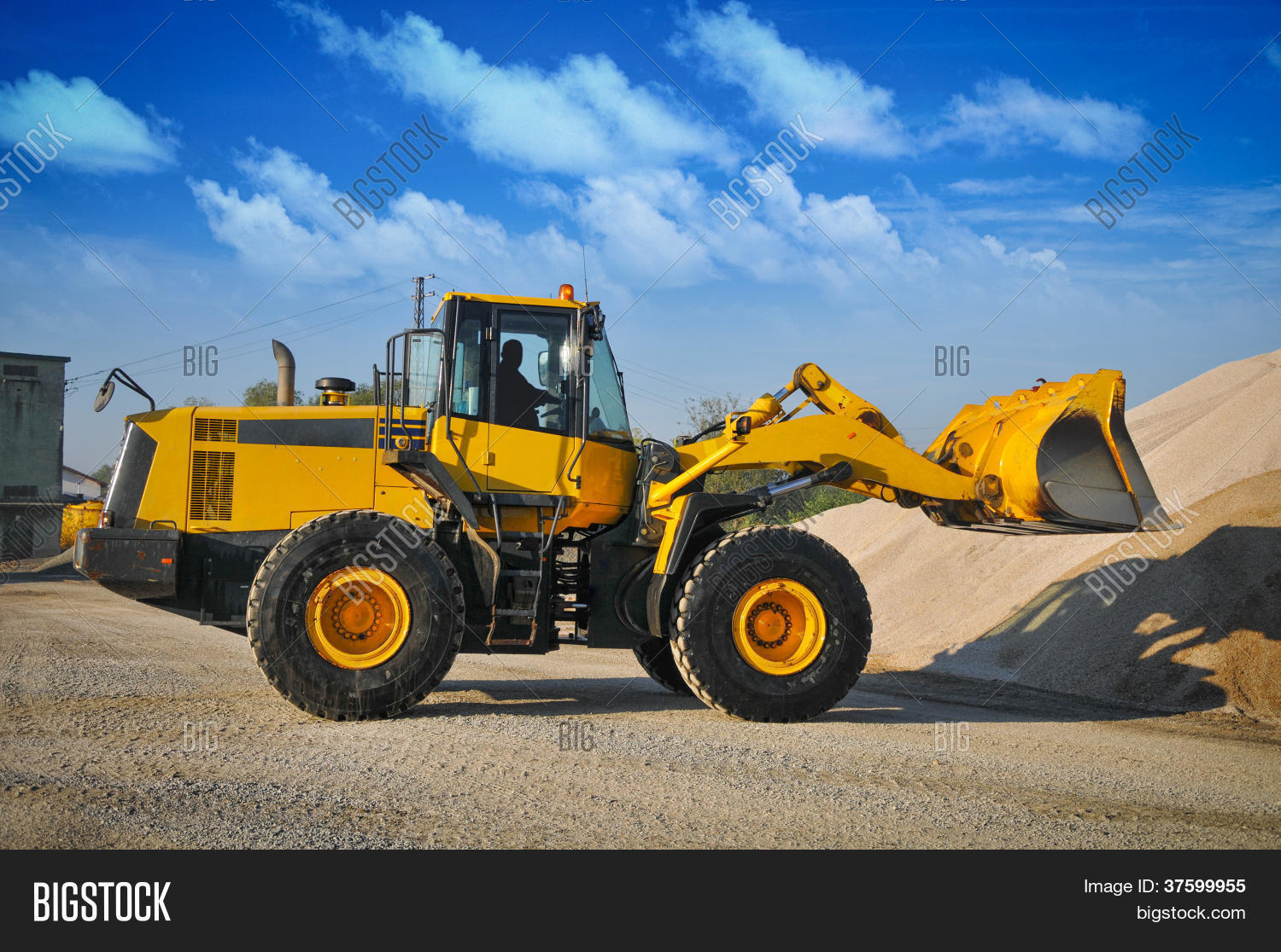Loader Excavator Image & Photo (Free Trial) | Bigstock