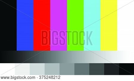 Tv No Signal Footage Vector & Photo (Free Trial) | Bigstock