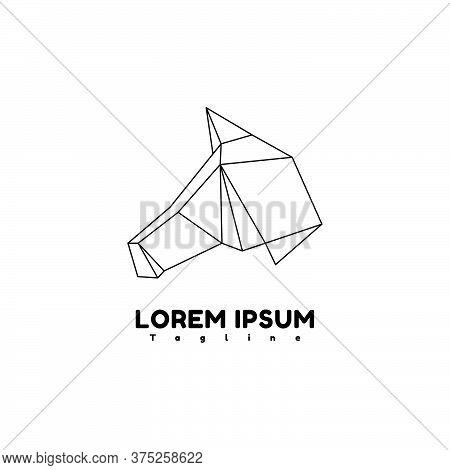 Horse Geometry Vector Vector & Photo (Free Trial) | Bigstock