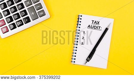 Tax Audit Written List Image & Photo (Free Trial) | Bigstock