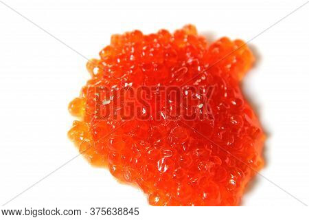 Red Caviar On White Image & Photo (Free Trial) | Bigstock
