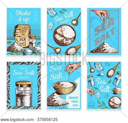 Sea Salt Posters Vector & Photo (Free Trial) | Bigstock