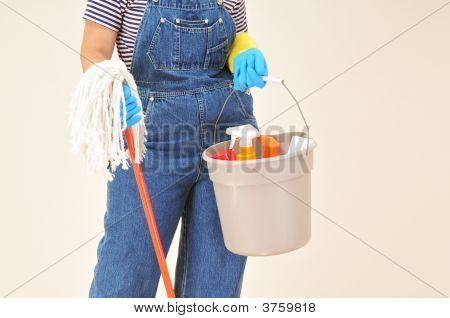 Woman Overalls Image & Photo (Free Trial) | Bigstock