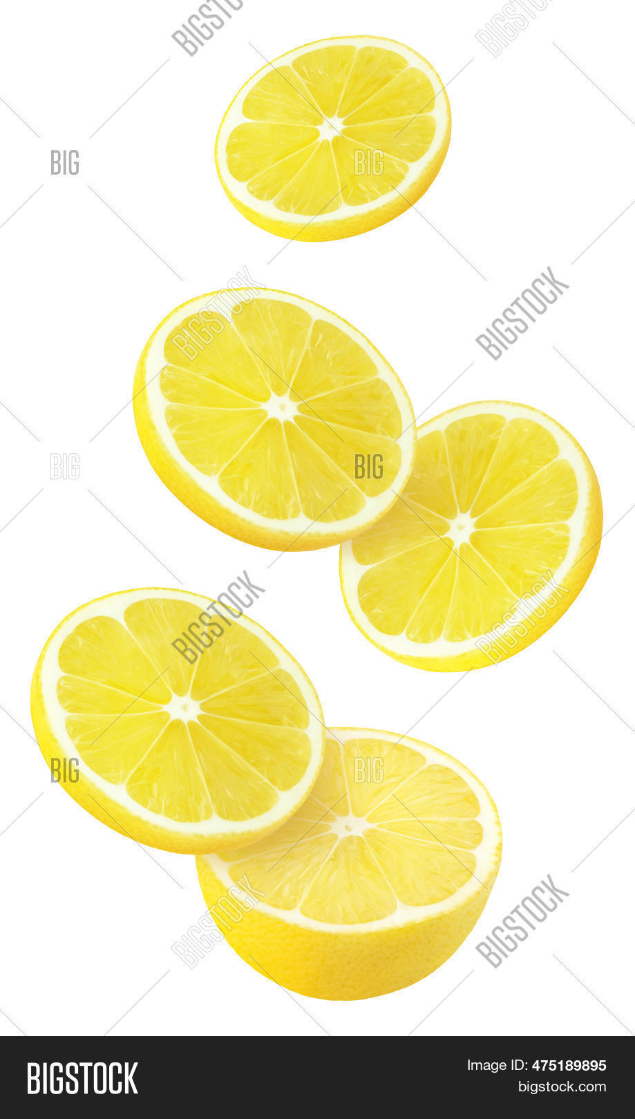 Isolated Flying Lemons Image & Photo (Free Trial) | Bigstock