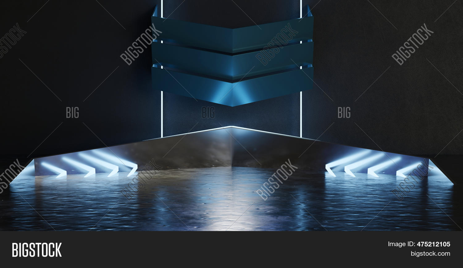Neon Light Stage. Led Image & Photo (Free Trial) | Bigstock