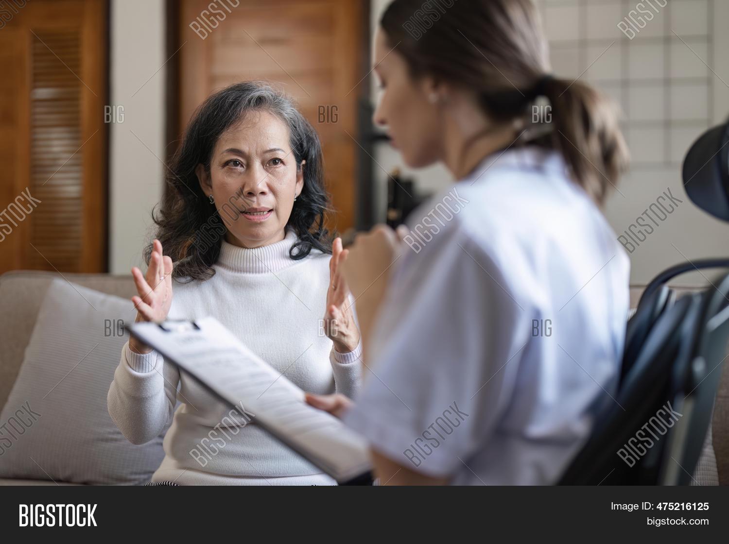Elderly Female Patient Image & Photo (Free Trial) | Bigstock