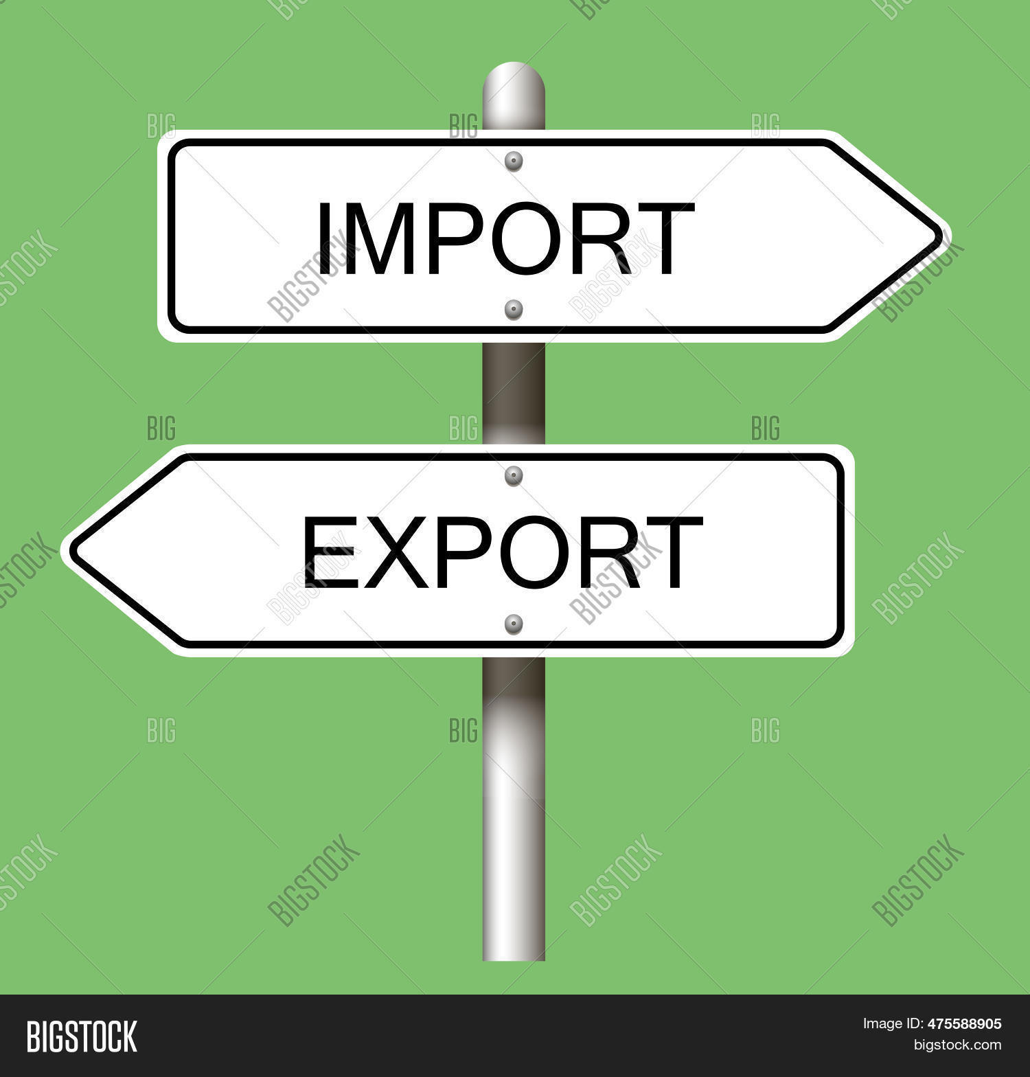 Import Export Arrow Image & Photo (Free Trial) | Bigstock