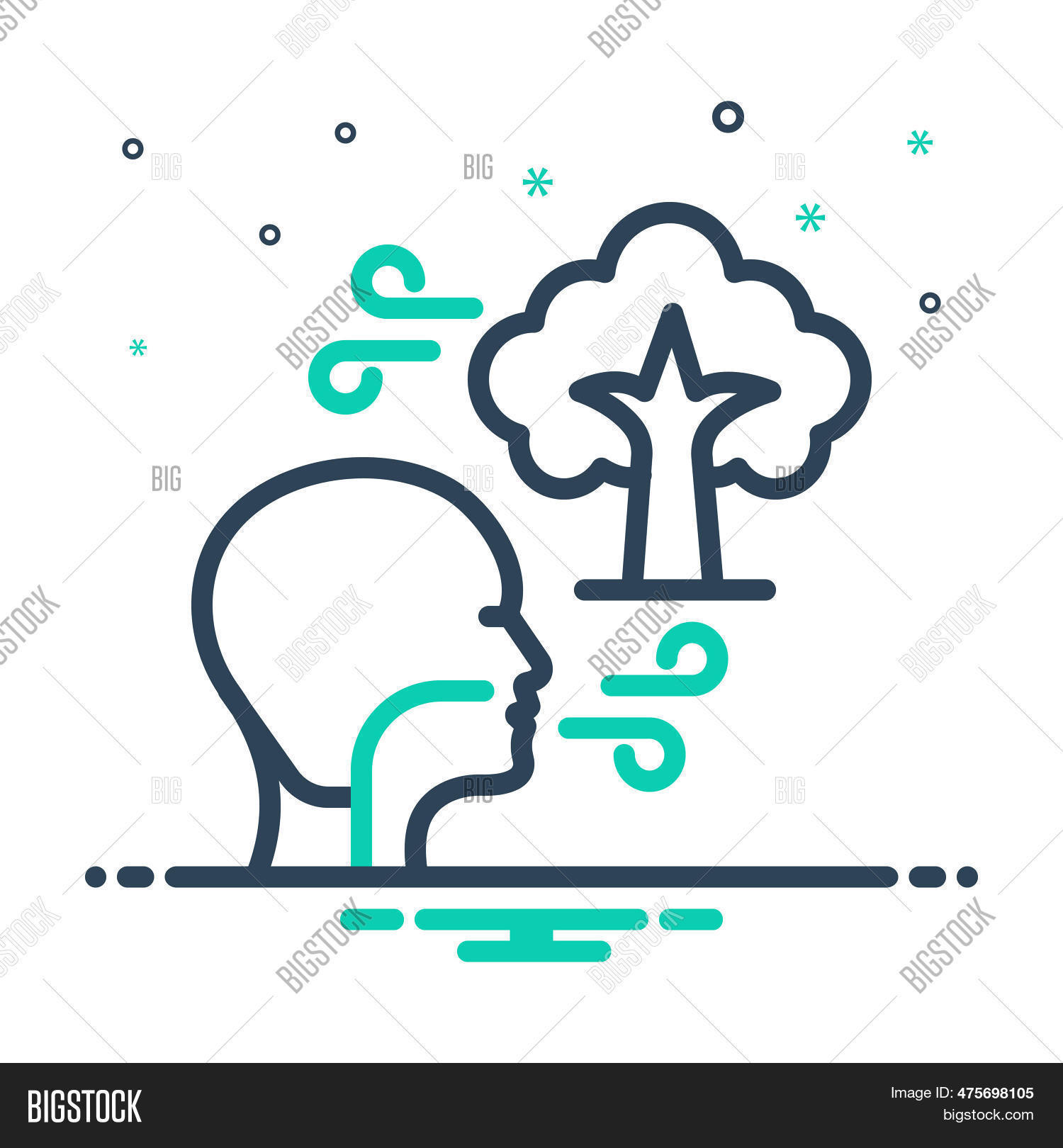 Mix Icon Breathing Image & Photo (Free Trial) | Bigstock