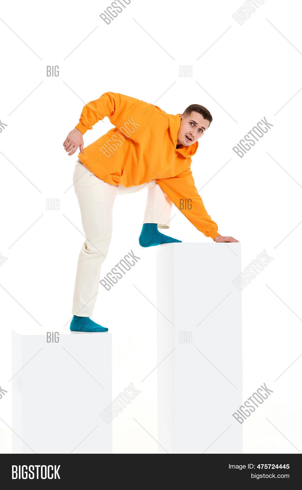 Man Rising Career Image & Photo (Free Trial) | Bigstock