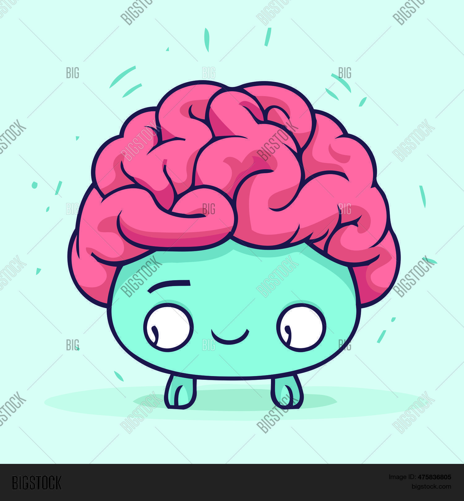 Character Human Brain Vector & Photo (Free Trial) | Bigstock
